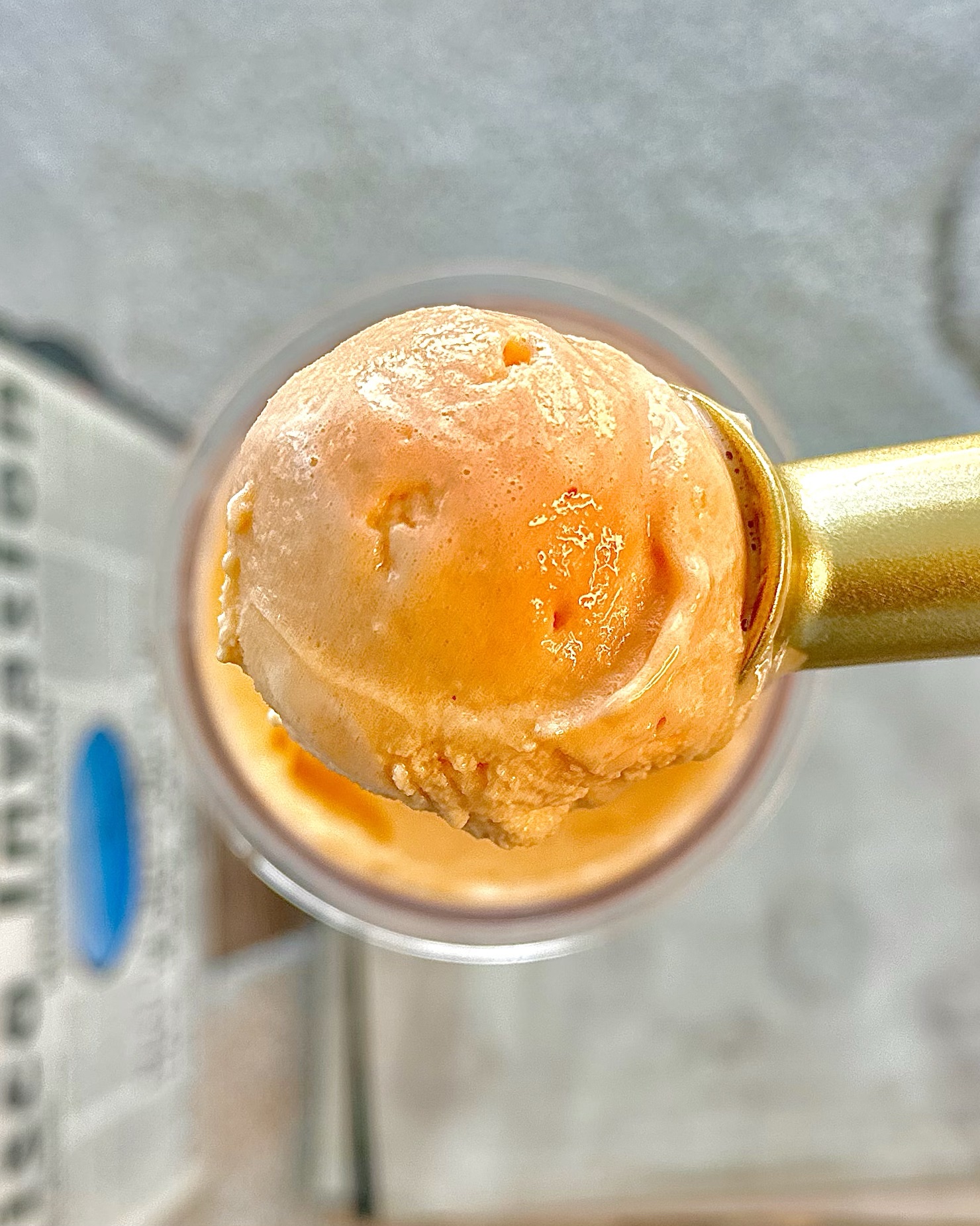 Thai Tea Protein Ice Cream - STACY space TAYLER