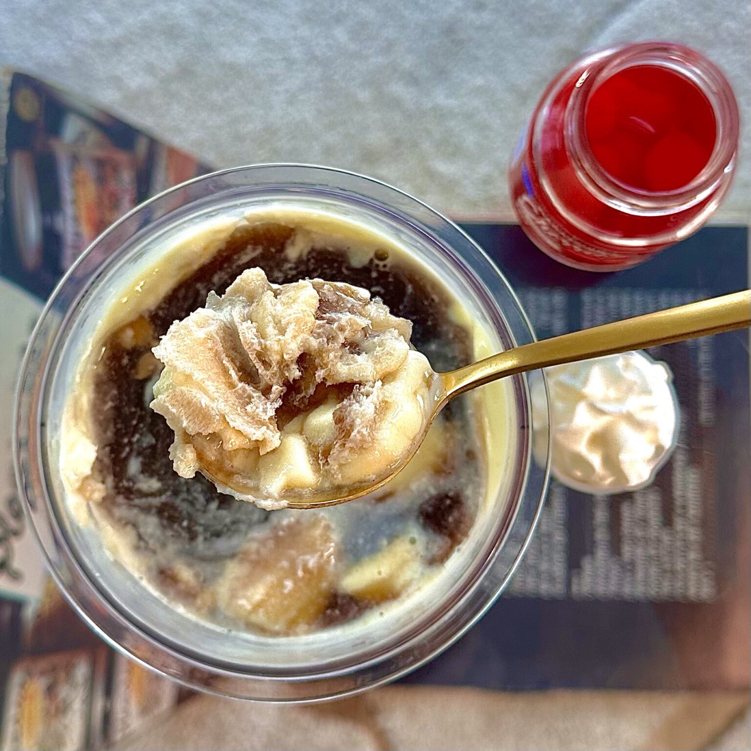Root Beer Float Protein Ice Cream - STACY space TAYLER