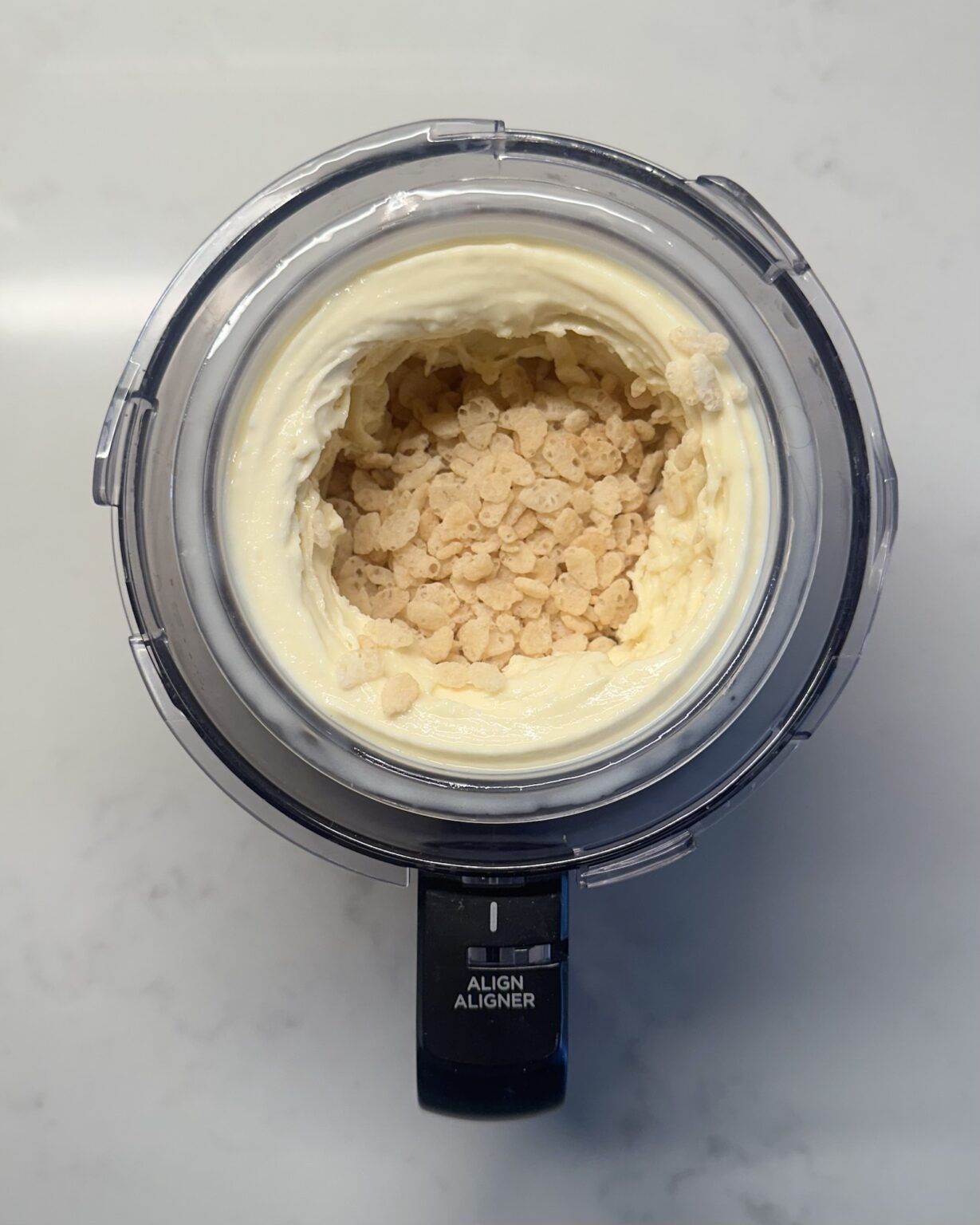 Rice Krispie Treat Protein Ice Cream - STACY space TAYLER