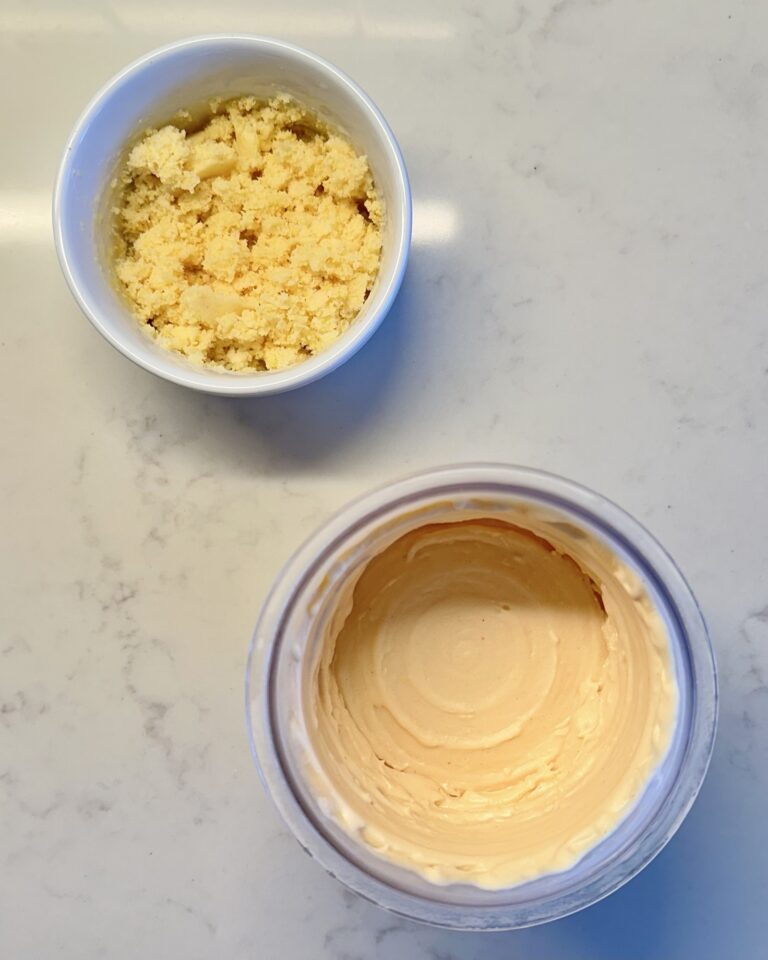 Hot Honey Cornbread Protein Ice Cream - STACY space TAYLER