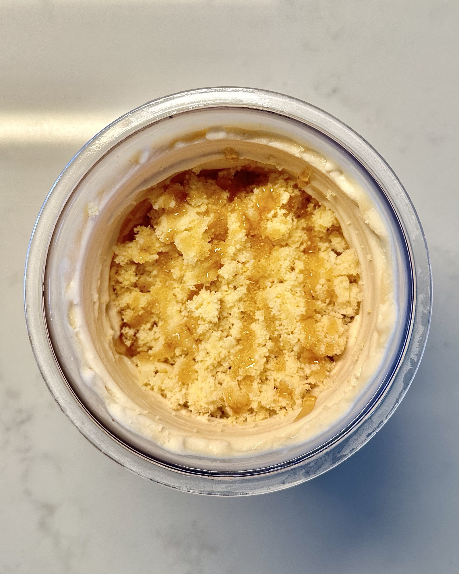 Hot Honey Cornbread Protein Ice Cream - STACY space TAYLER