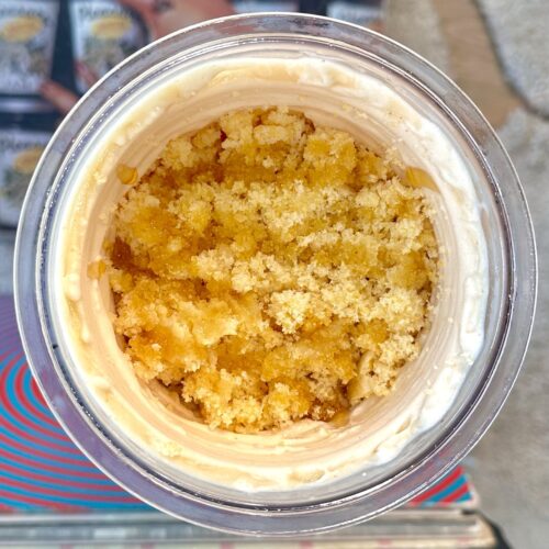 Hot Honey Cornbread Protein Ice Cream - STACY space TAYLER