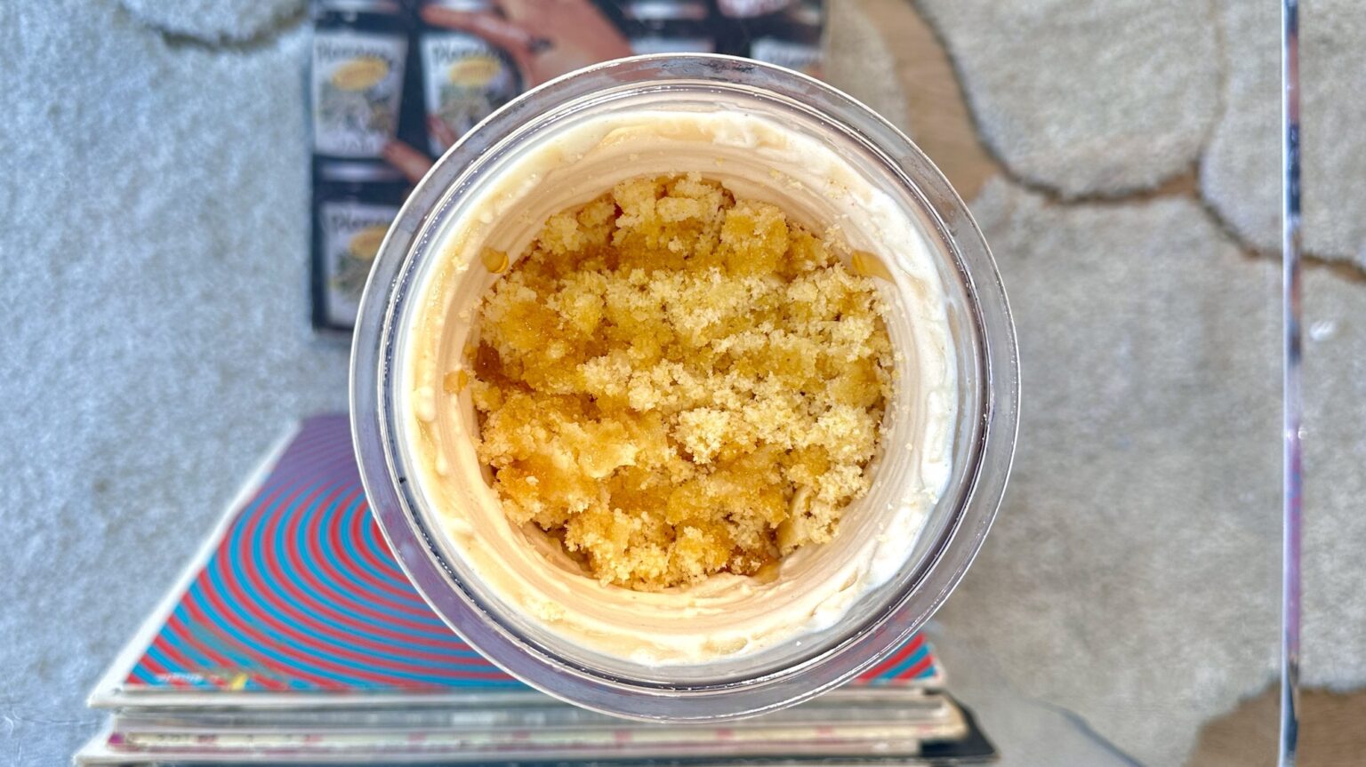 Hot Honey Cornbread Protein Ice Cream - STACY space TAYLER