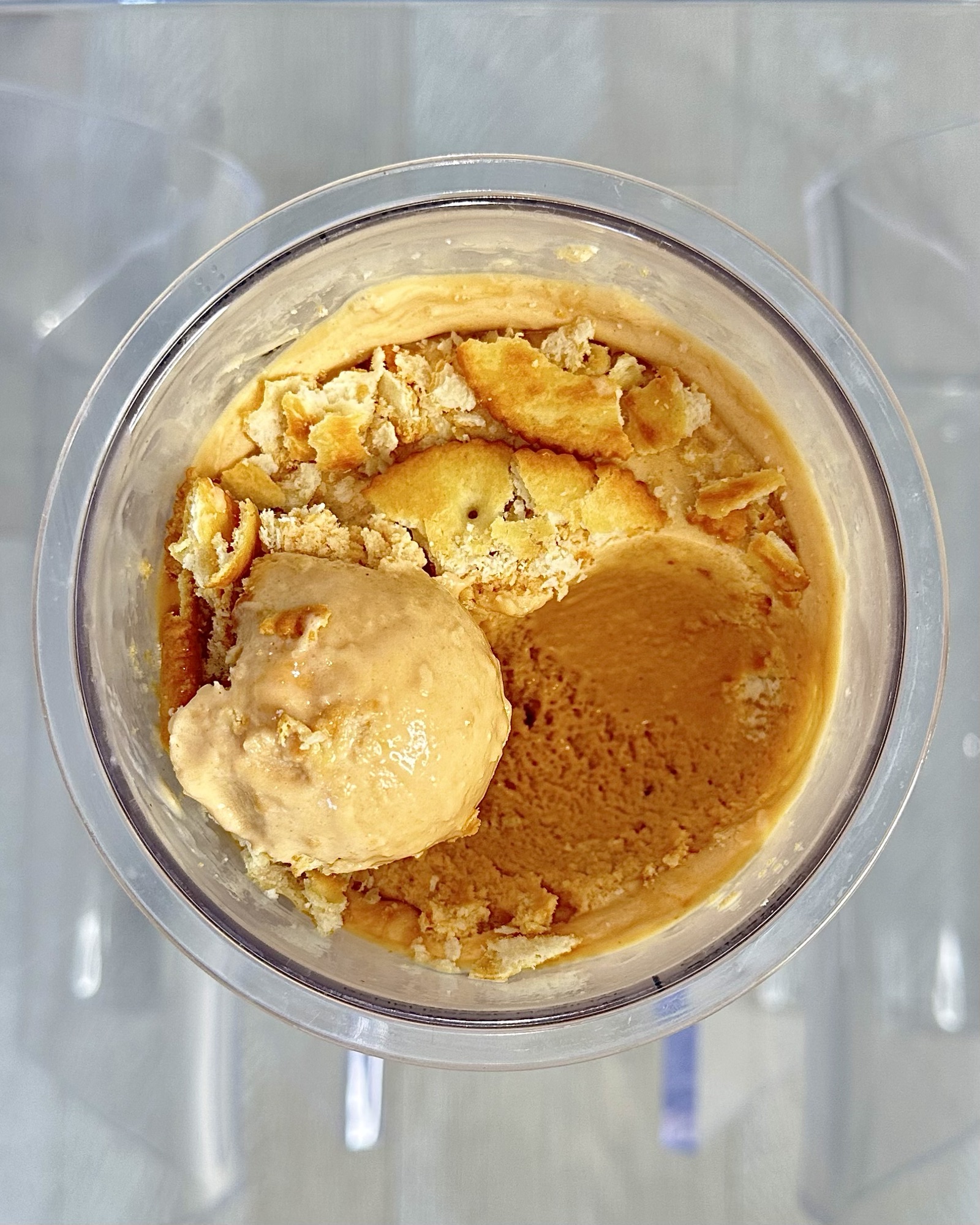 Peanut Butter Ritz Protein Ice Cream - STACY space TAYLER