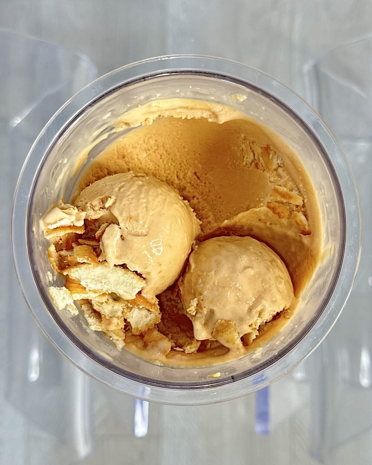 Peanut Butter Ritz Protein Ice Cream - STACY space TAYLER