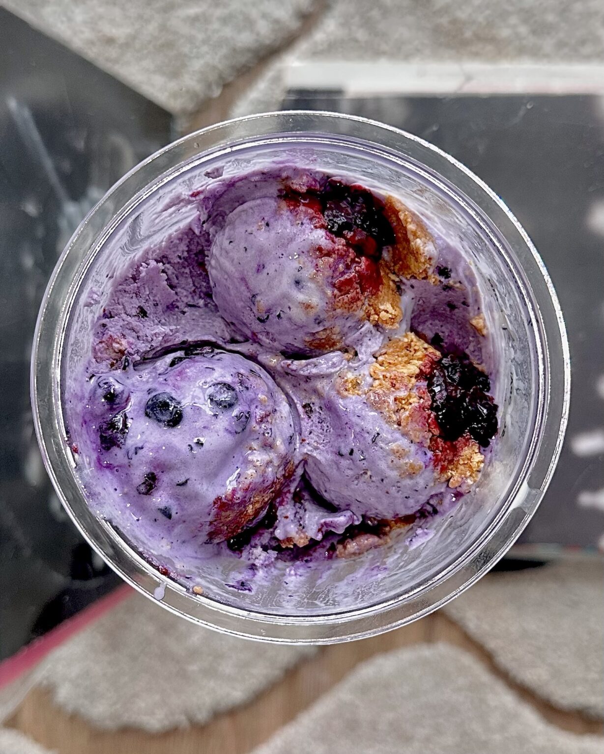 👻 Boo Berry Pie Protein Ice Cream - STACY space TAYLER